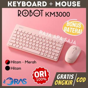 Jual Keyboard Mouse Robot Wireless - Keybord Mose Ga Bluetooth Mous ...