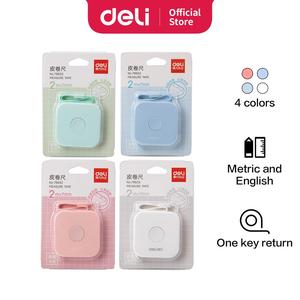 Jual Deli Measure Tapes / Meteran Mini Panjang 2 meter Warna Pastel ...