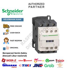 Jual KONTAKTOR SCHNEIDER LC1D12B7 24V CONTACTOR 12A 1F+1O 24V 50/60 ...