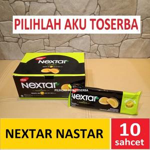 Jual (0_0) Biskuit Nabati NEXTAR NASTAR Nanas - isi 10 sachet (HARGA 1 ...