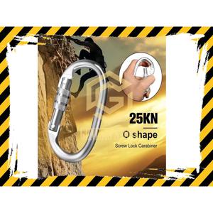 Jual Carabiner Lock Steel Pro Oval Screw Baja Galvanis EN362 25KN ...