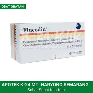 Jual Flucodin Strip 10 Tablet - Obat Batuk Flu Demam Sakit Kepala ...