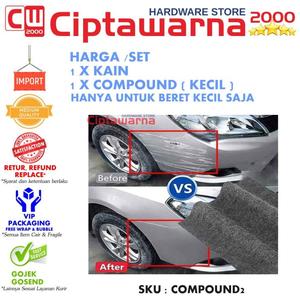 Jual Body Kompon Dan Kain Penghilang Baret Mobil Compound Car Paint ...