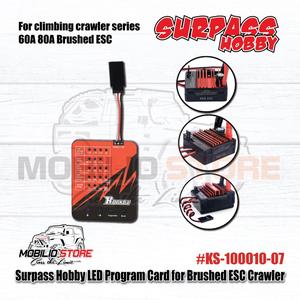 Jual Surpass Hobby LED Program Card For 60A 80A Brushed ESC RC Crawler ...