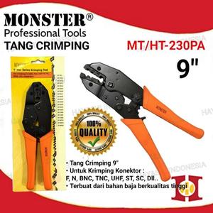 Jual Tang Crimping 9 inchi Krimping Konektor F, N, BNC, Fiber Optik ...