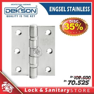 Jual Engsel Dekson Dekkson DELUXE 3X2,5X2MM 2B SSS Engsel Pintu Jendela ...