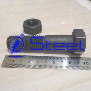 Jual Baut Mur Baja 8.8 M18 x 100mm Half Drat | Hex Bolt Hitam HTB ...