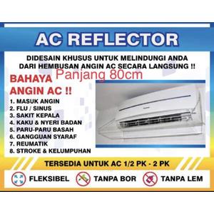 Jual New Akrilik Ac Reflector/Ac Shield/Penghalang Angin Ac 1/2 Pk- 1Pk ...