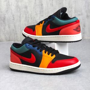 Jual Air Jordan 1 Low Multicolor (W) 100% Original Authentic BNIB - 38. ...