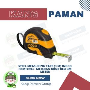 Jual Steel Measuring Tape (3 m) INGCO HSMT0803 - Meteran Ukur Besi 3m ...