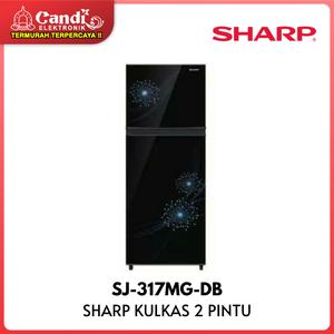 Promo SHARP KULKAS 2 PINTU SJ-317MG-DB 256 LITER SJ-317MG Cicil 0% 3x ...