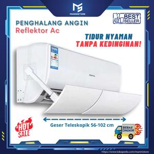 Jual New Cover Angin Ac Penahan Angin Talang Ac Reflektor Penghalang ...