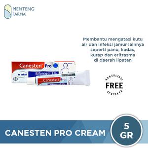 Jual Canesten Pro Cream 5 Gr - Salep Gatal Panu Kurap Anti Jamur ...