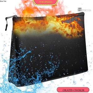 Jual Tas Tahan Api Tas Dokumen File Folder Dengan Resleting Untuk ...