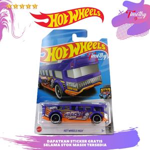 Jual Hot Wheels High Bus Metro Track Team Ungu - Kota Surabaya ...