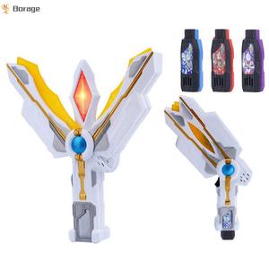 Jual Ultraman Trigger Tiga Transformer Suara LED Ultraman U Shield ...