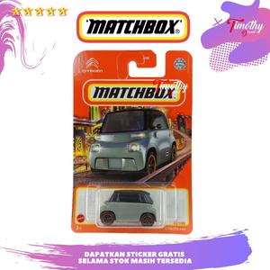 Jual Matchbox Citroen Ami Silver Hitam Velg Orange Timothy Diecast - Kota Surabaya - Timothy ...