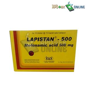 Jual LAPISTAN 500MG 1 STRIP 10 KAPLET - Jakarta Timur - Apotek Cuan ...