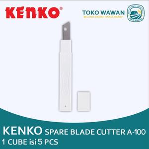Jual Isi Cutter Kecil Kenko A-100 / Refill / Pisau Kater A100 Harga 1 ...