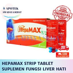 Jual HEPAMAX - Suplemen Perbaiki Fungsi Liver Enzim Hati Kesehatan ...