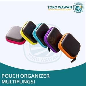 Jual Pouch Organizer Storage Bag Case Penyimpanan TWS Earphone Kabel ...