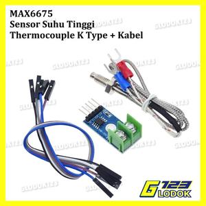 Jual MAX6675 K Type Thermocouple Temperature Sensor Suhu Arduino Module ...