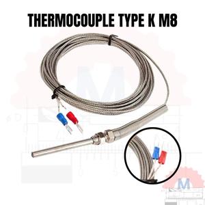 Promo Sensor Suhu Termokopel Type-K M8 Pengukur Temperatur Thermo ...