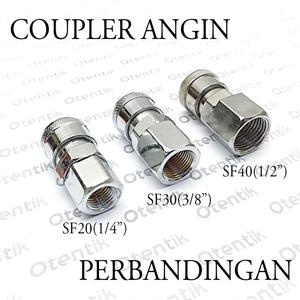 Jual COUPLER SF 40 DRAT DALAM SAMBUNGAN SELANG KOMPRESOR FEMALE ...