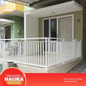 Jual Pagar Besi Hollo Minimalis murah - Kab. Tangerang - Haura decor ...