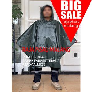 Jual PONCO Jas Hujan PONCO 3 in 1 Mantel Gunung Tanpa Lengan - HITAM ...