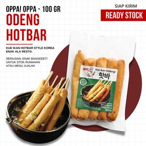 Jual Odeng Hotbar Kue Ikan Hotbar Khas Korea Oppa! Oppa - Kota Surabaya ...