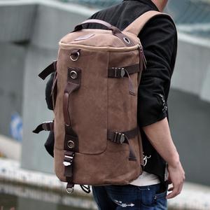Promo Tas Ransel Kanvas Besar Barrel | Tas Traveling Pendaki Gunung ...