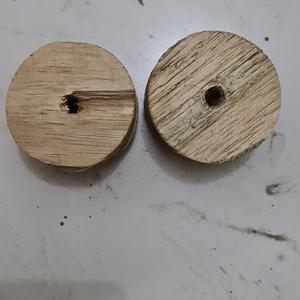 Jual roset kayu tatakan buat fiting tempel saklar tempel - Kab. Bogor ...