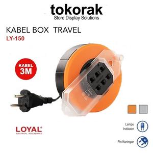 Jual KABEL ROLL BOX TRAVEL 3 METER LY-150 - KABEL BOX ROLL LOYAL 3 ...