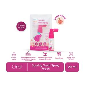 Jual Momami Sparkly Tooth Spray Peach 20ml - Jakarta Utara - Chubby ...