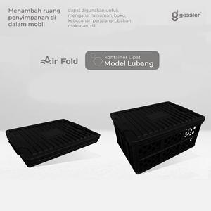 Jual GESSLER CONTAINER BOX LIPAT 45 LITER LUBANG AIR FOLD MT 466 - Kab ...