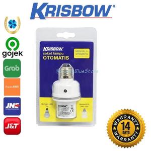 Jual Fitting Soket Socket Lampu SENSOR OTOMATIS KRISBOW ORI 100% - Kota ...
