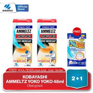 Jual 2 Yoko Yoko 48 ml Free 1 Koolfever Kid - Fit with Kid Package 2 ...