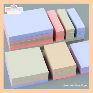 Jual [MOMO] Sticky Note 4 in 1 100 Lembar Warna Pastel Kertas Memo ...