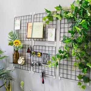 Promo MH - Hijang Segi Wall Grid Wire Mesh Besi Gantung Dekorasi Dindin ...