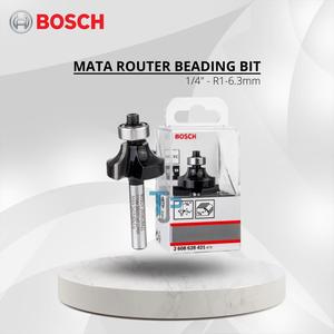 Jual Mata Router BOSCH Beading bit 1/4" R1 6.3mm D 25.4mm L 13mm G 54mm ...