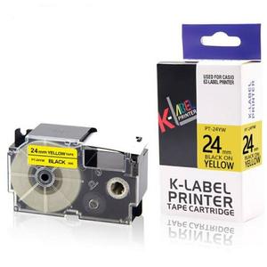 Jual Refill K-Label Printer EZ Label 24MM Compatible Casio Tape ...