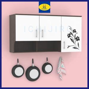 Jual Kitchen Set Lemari Dapur Atas 3 Pintu Dahlia 120 Khusus Grab ...