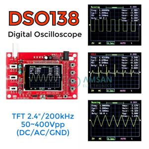 Jual DSO138 Digital Oscilloscope 1Msps Osiloskop DSO 138 - Adaptor ...