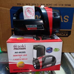 Jual SENTER BESAR @ AOKI AK6628S Senter 2watt + lampu meja - Kab. Bogor ...