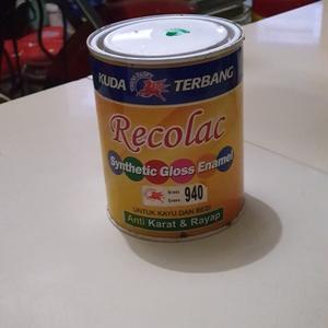 Jual Cat Minyak Kayu Besi Recolac Kuda Terbang/ Semua Warna Ready 1Kg 1 ...