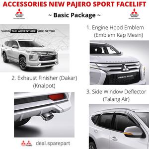 Jual Aksesoris New Pajero Sport Original Paket Basic limited - Jakarta ...
