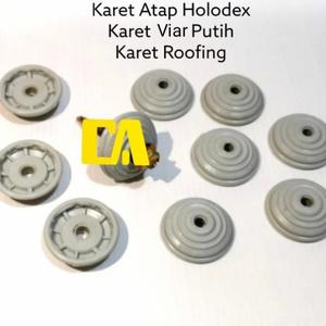 Jual KARET SEAL SEKRUP ROOFING ATAP HOLODECK KARET VIAR PUTIH+ROOFING ...