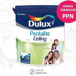 Jual TOKONYA ABDI CAT PLAFOND DULUX PENTALITE CEILING 5KG - Kota ...