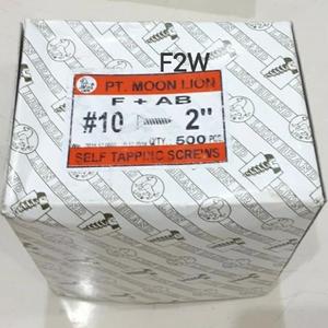 Jual NEW PRODUK SEKRUP TAPPING FAB 10X2" MOON LION SKRUP FH (+) KEPALA ...